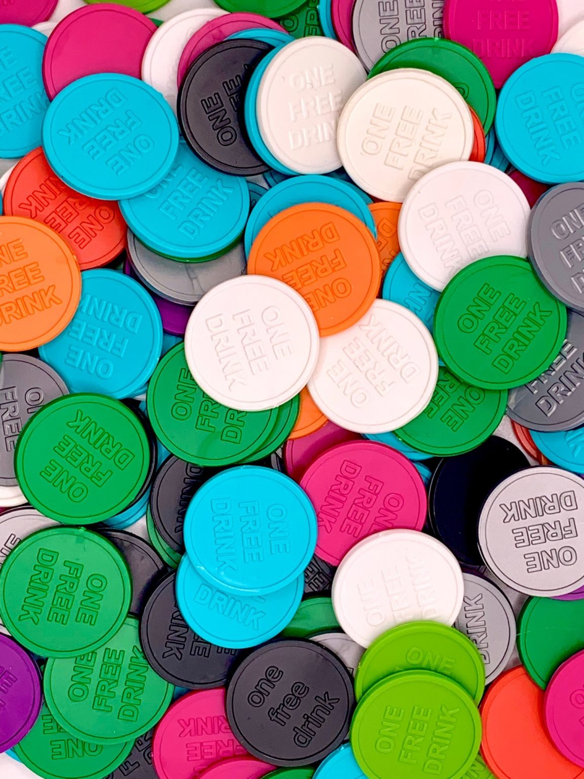 One Free Drink Tokens' | School, Event & Festival Tokens | TokensFor