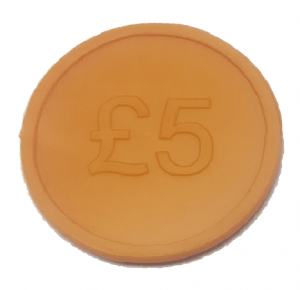 £5' Currency Tokens | School & Events Money Tokens | TokensFor