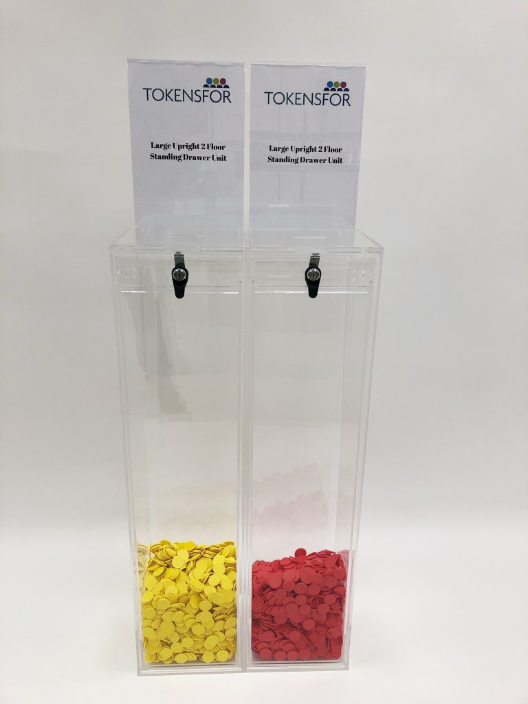Floor Standing Token Collector | Drawer Collector | TokensFor
