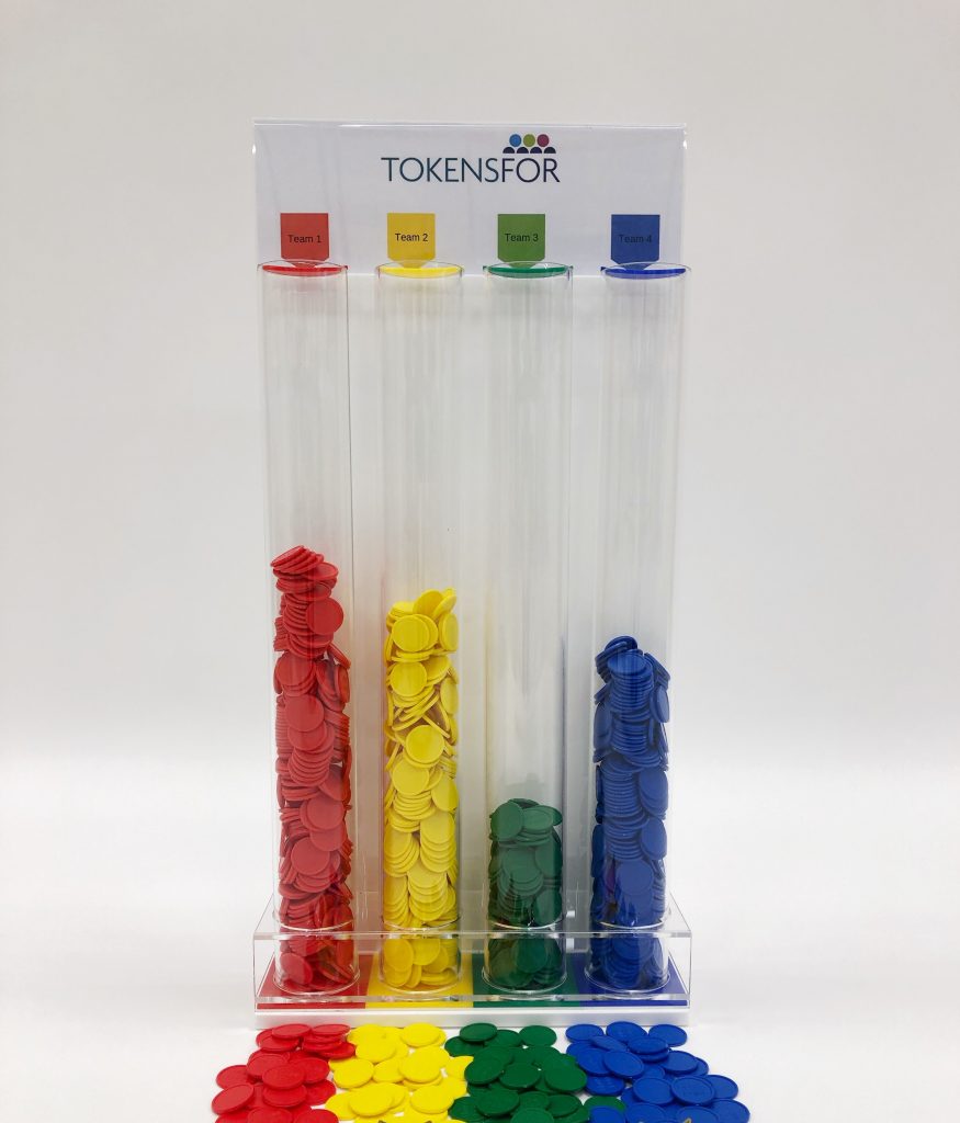 Large Token Desktop Collector | Token Tubes | TokensFor