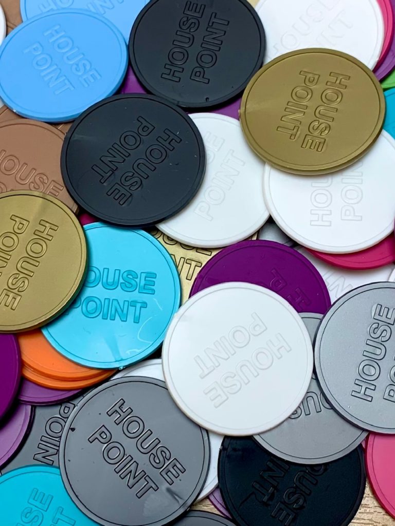 House Point Reward Tokens | School Reward Systems | TokensFor