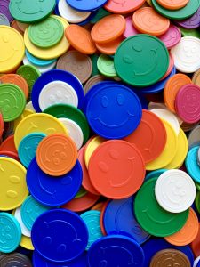 Smiley Face Tokens | School Voting & Reward Tokens | TokensFor